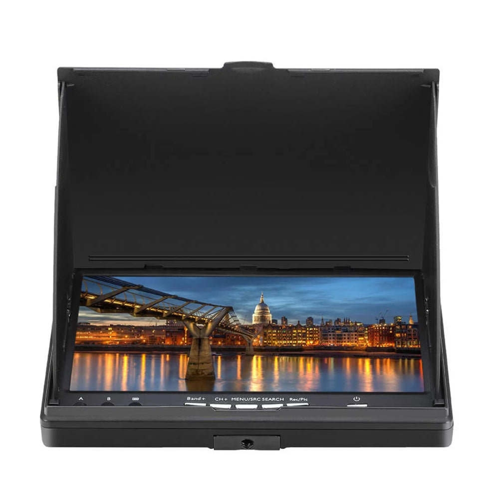 EACHINE LCD5802D FPV Monitor 7 Inch 5.8G 40CH with DVR Build-in Batter